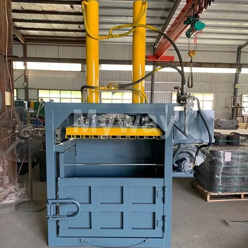 Vertical Hydraulic Baler Machine