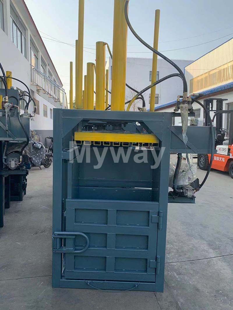 Vertical Cardboard Baler