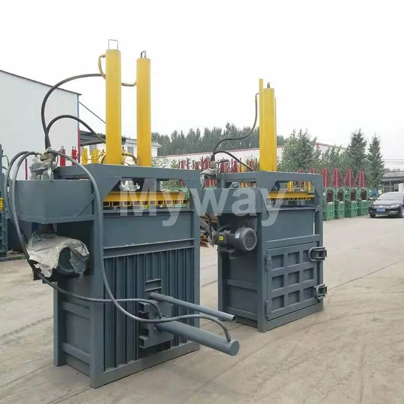 Vertical Cardboard Baler