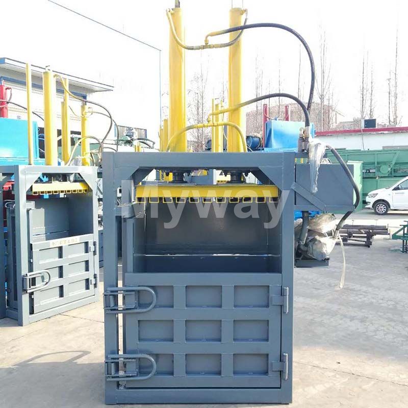 Vertical Cardboard Baler Machine