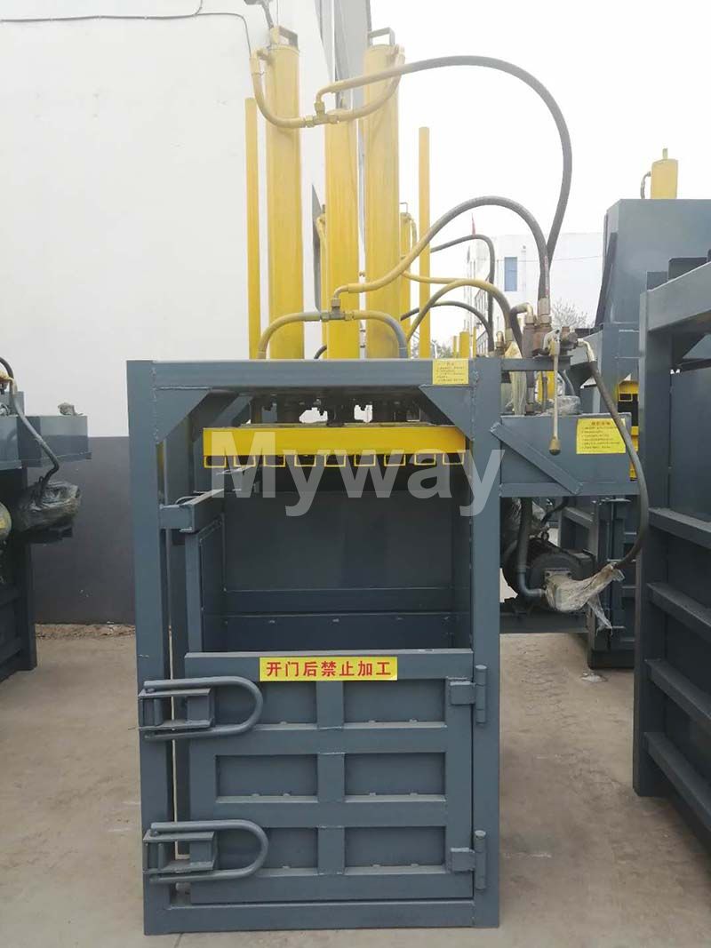 Vertical Hydraulic Cardboard Baler Machine