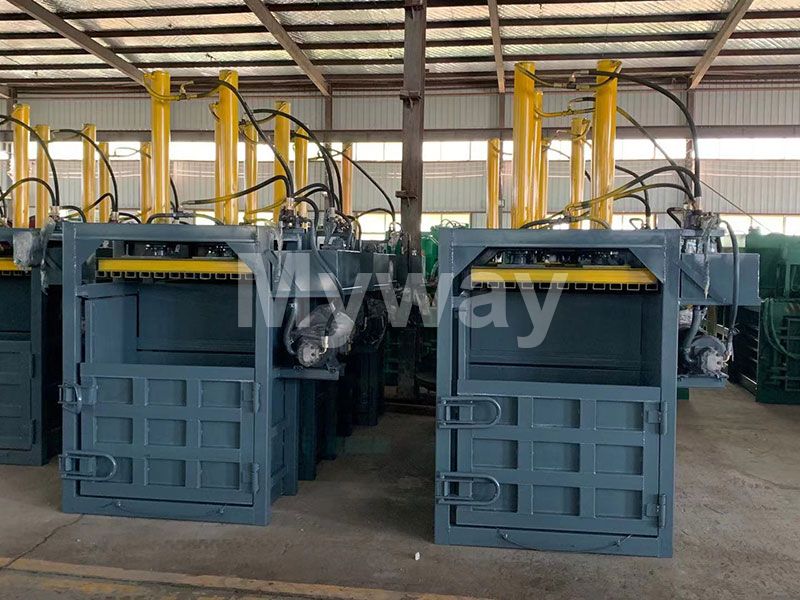 Vertical Cardboard Baling Machine