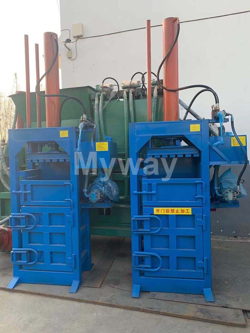 Vertical Cardboard Baler