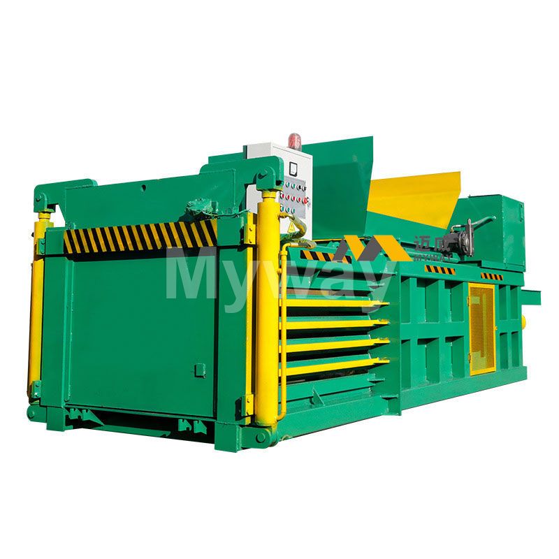 horizontal bailing machine