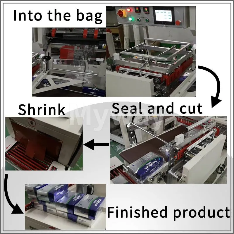 L Bar Shrink Wrapping Machine