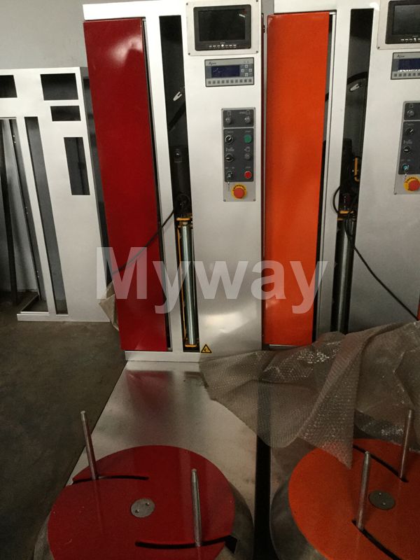 automatic airport luggage wrapping machine