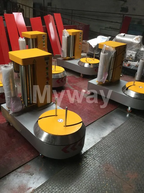 high speed luggage wrapping machine
