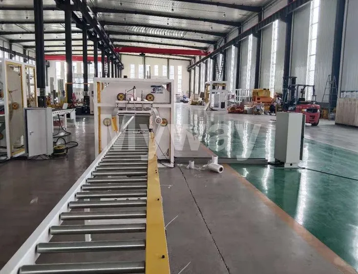 Horizontal Pallet Wrapping Machine Furniture