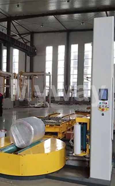 Roll Paper Pallet Wrapping Machine