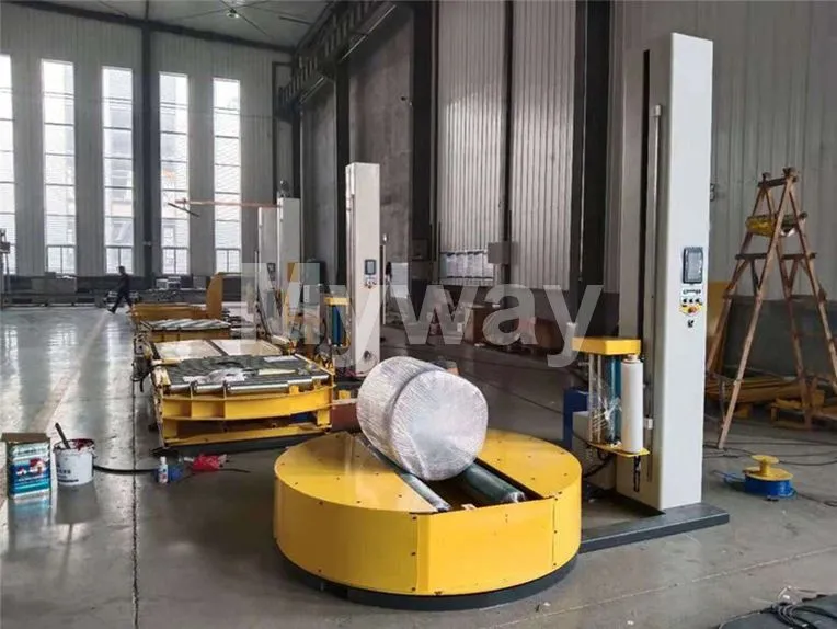 Roll Paper Pallet Wrapping Machine
