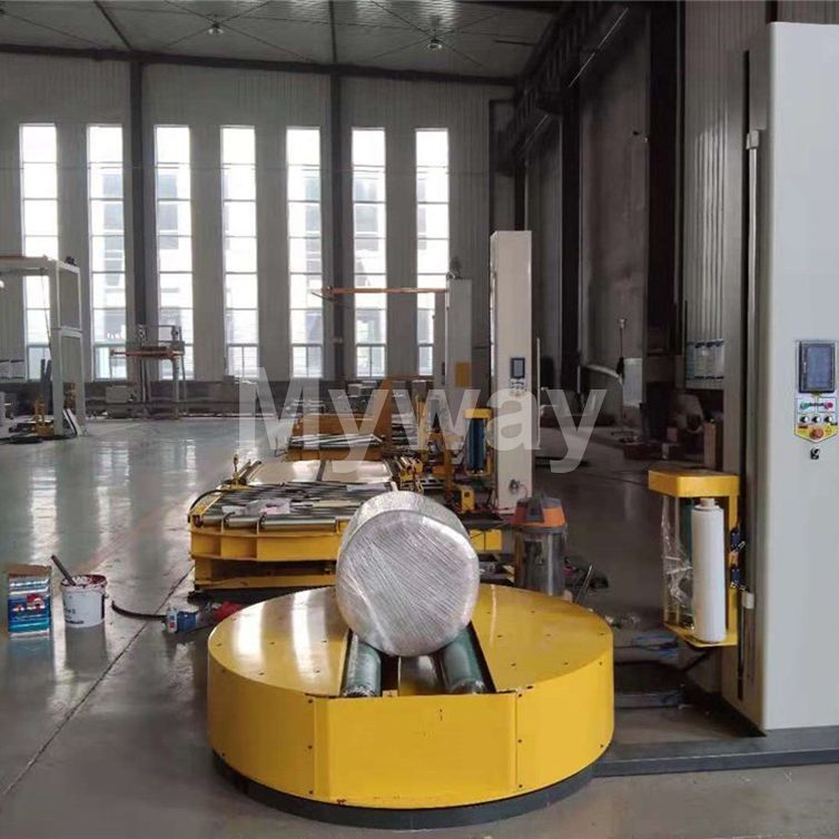 Roll Wrapping Machine For Paper