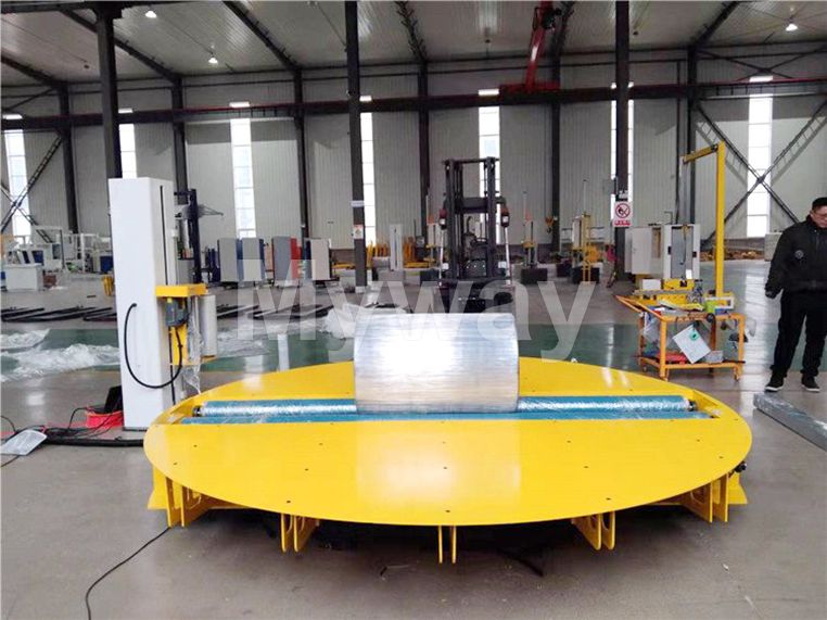 cylinder reel paper roll wrapping machine