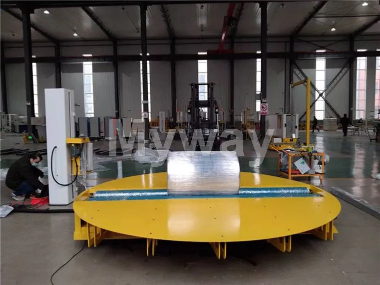Roll Wrapping Machine For Paper