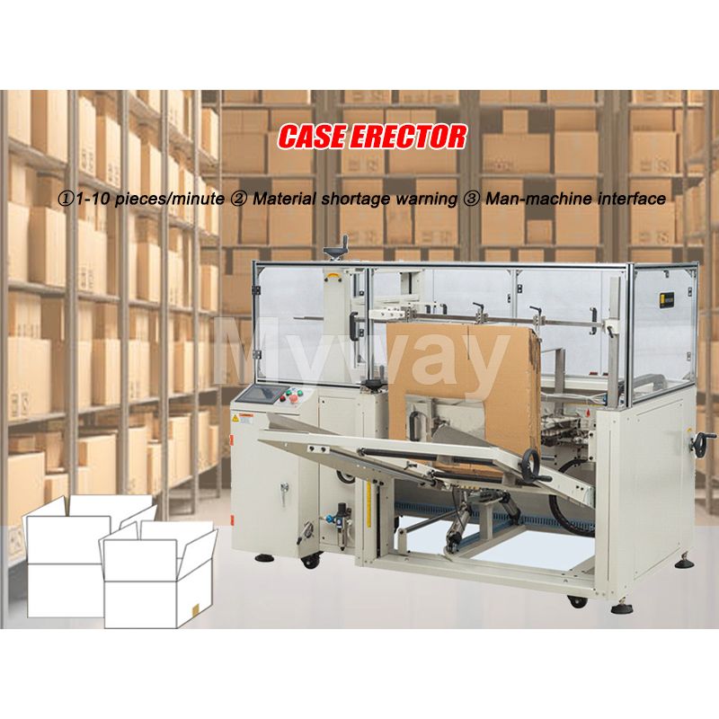 CE box case carton erecting machine