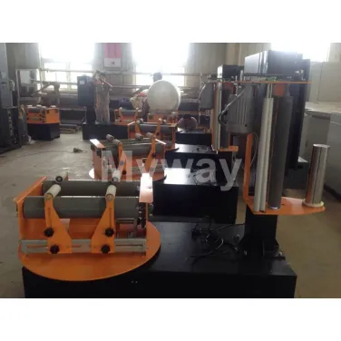 Mini Pre-Stretch Cylindrical Roll Wrapping Machine