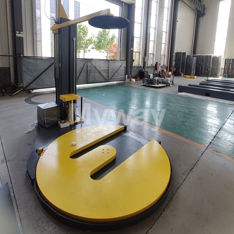 M type turntable pallet wrapping machine