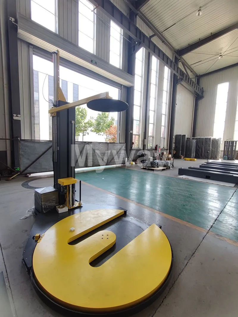 M type automatic pallet stretch wrapping machine