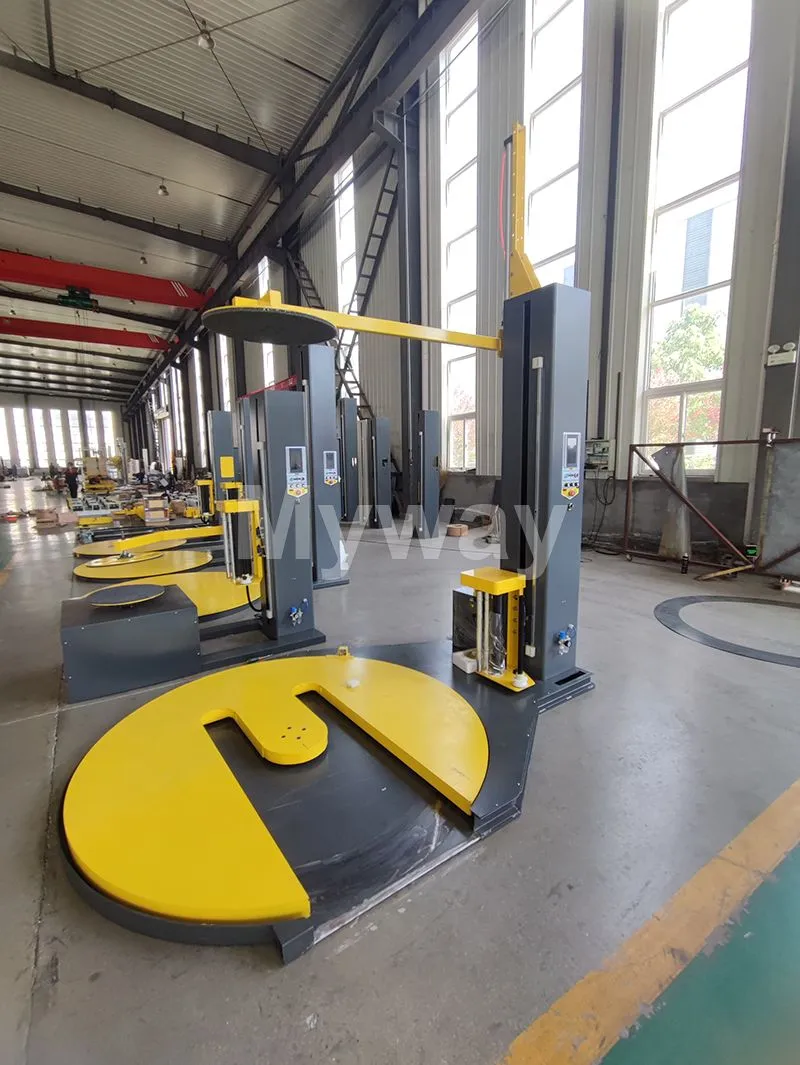 M type automatic pallet stretch wrapping machines