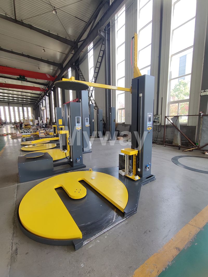 M type automatic pallet stretch wrapping machines