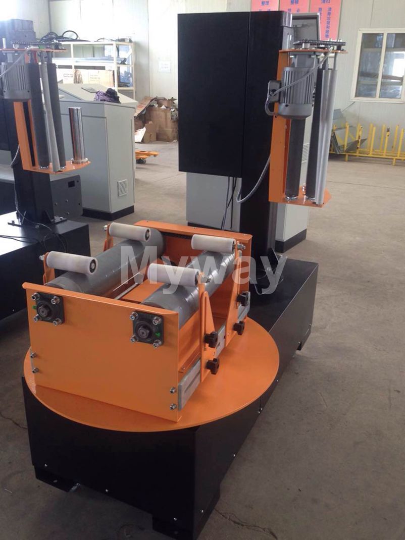 paper roll film wrapping machine