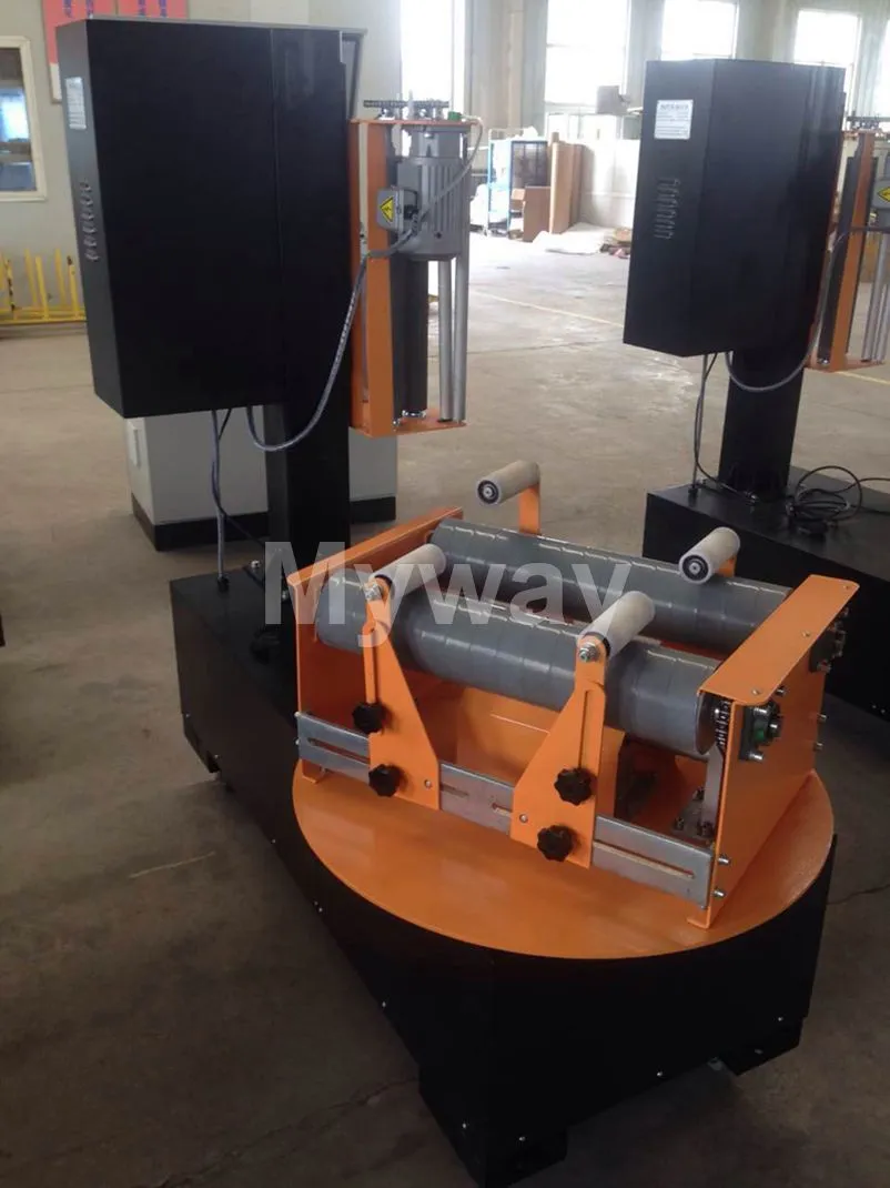 paper roll film wrapping machine