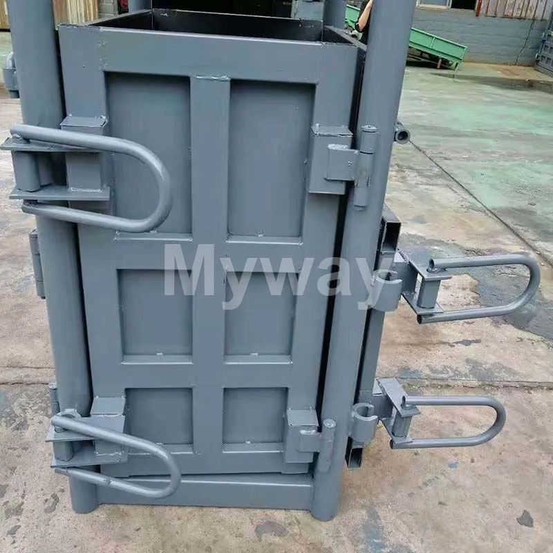 Cardboard Box Baler Machine