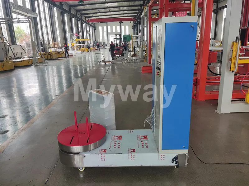 Airport Luggage Wrapping Baggage Packing Machine