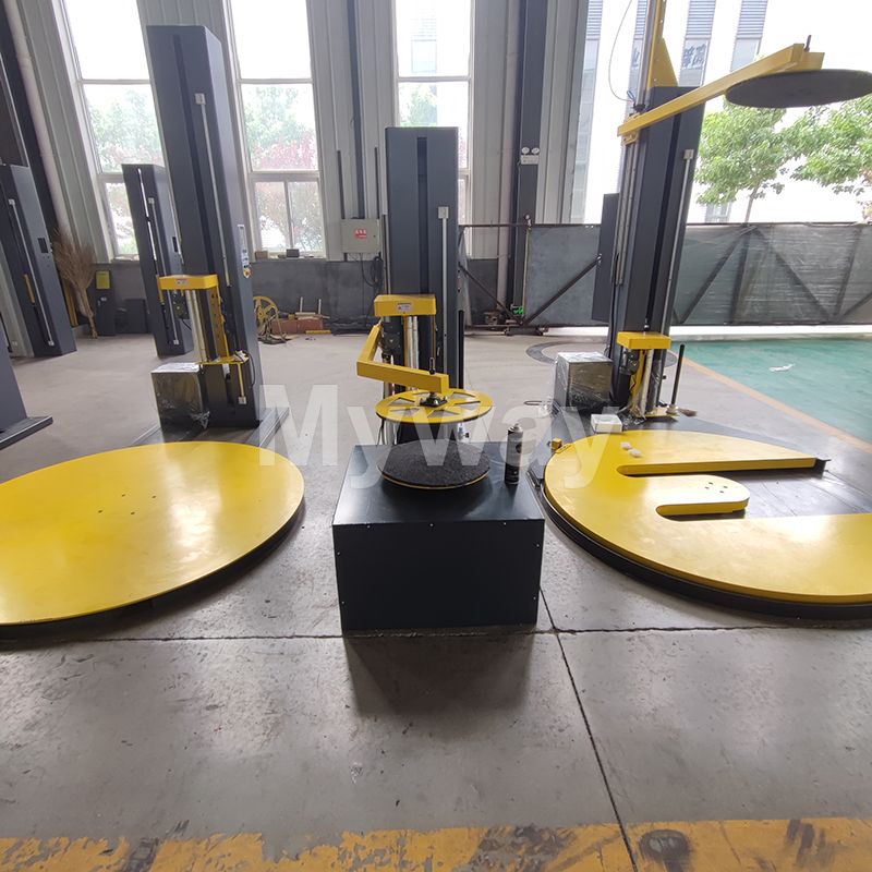 mini size stretch wrapping machine