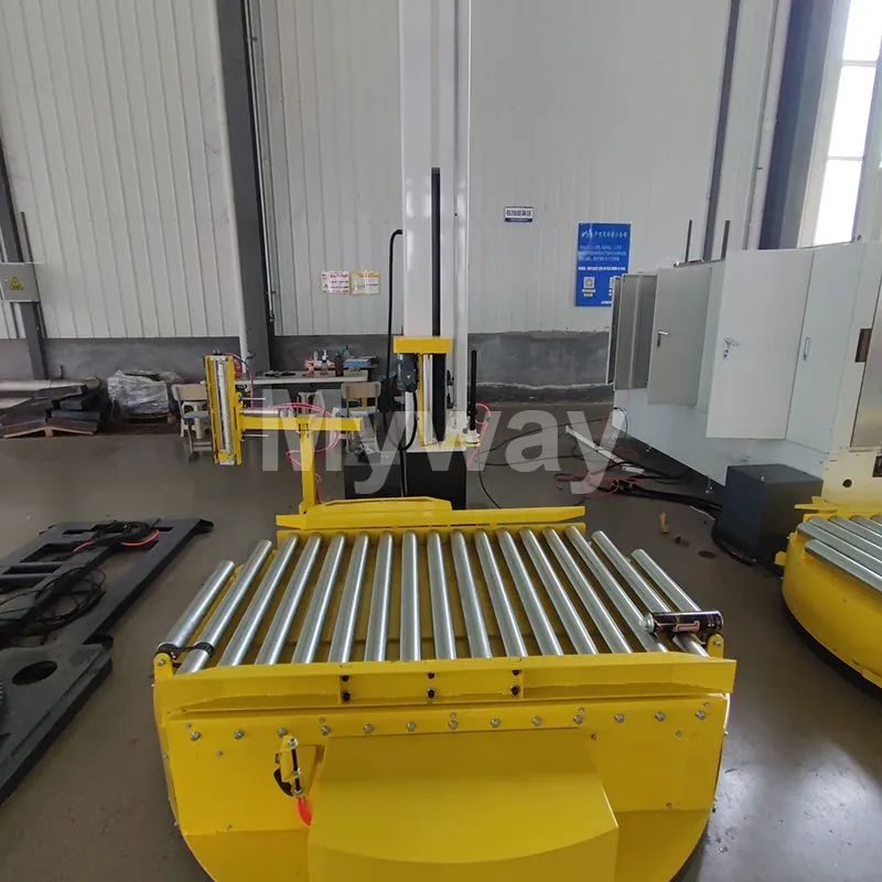 Online Automatic Pallet Stretch Wrapping Machine