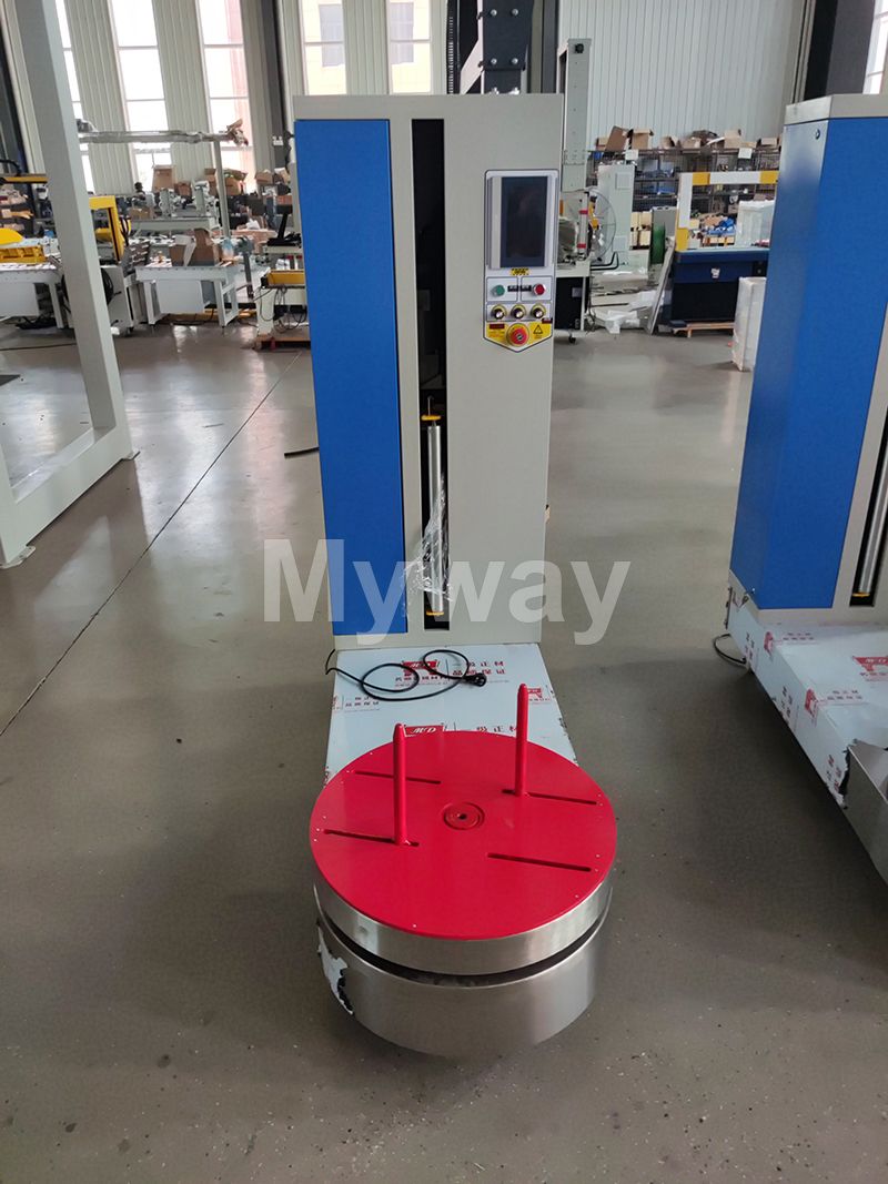 Luggage Wrapper Machine For Airport