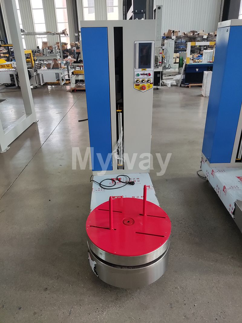 Luggage Wrapping Machine Airport