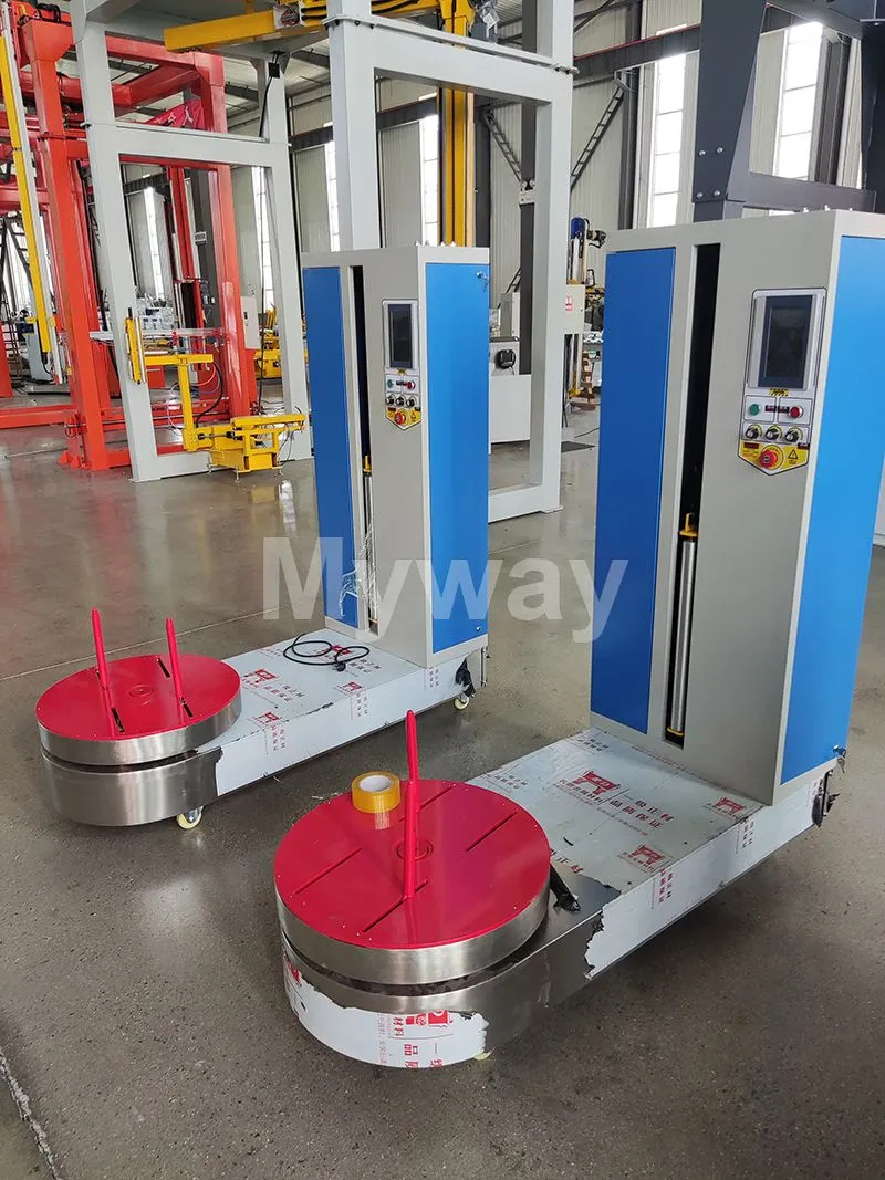 Baggage Wrapping Machine For Airport