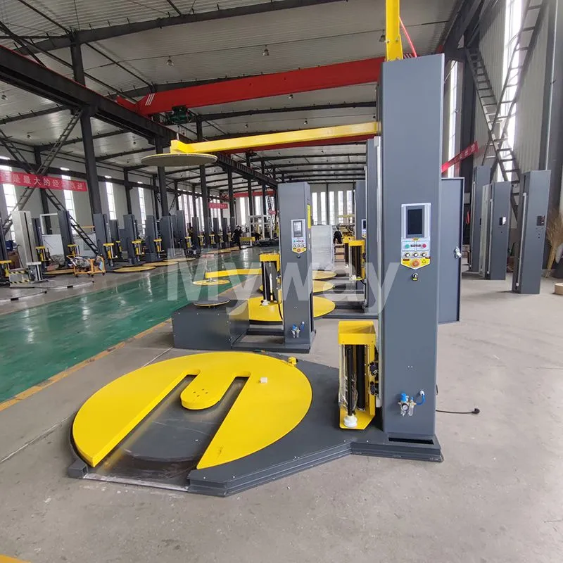 Automatic Pallet Stretch Film Wrapping Machine