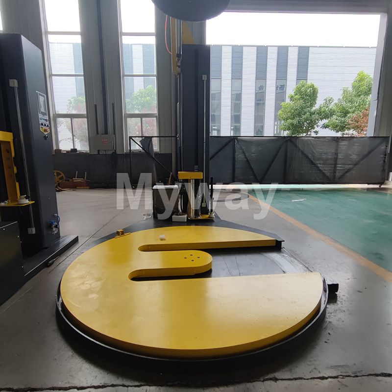 Full Auto Pallet Stretch Film Wrapping Machine