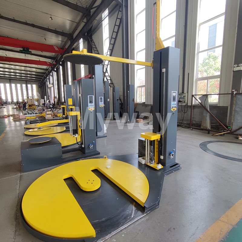 pallet strech plastic film wrapping machine