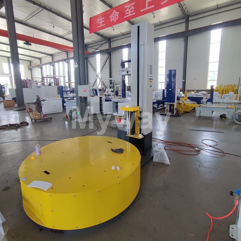 cylinder reel stretch wrapping machine