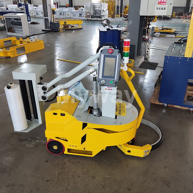 Robot Mobile Foldable Arm Wrapping Machine
