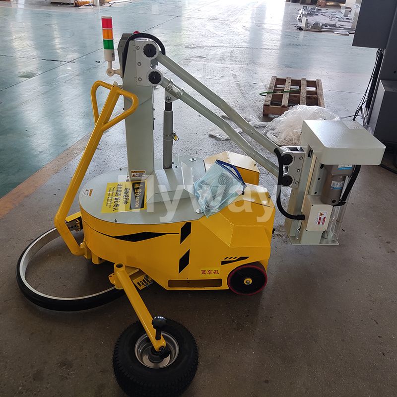 Compact Robotic Pallet Wrapper