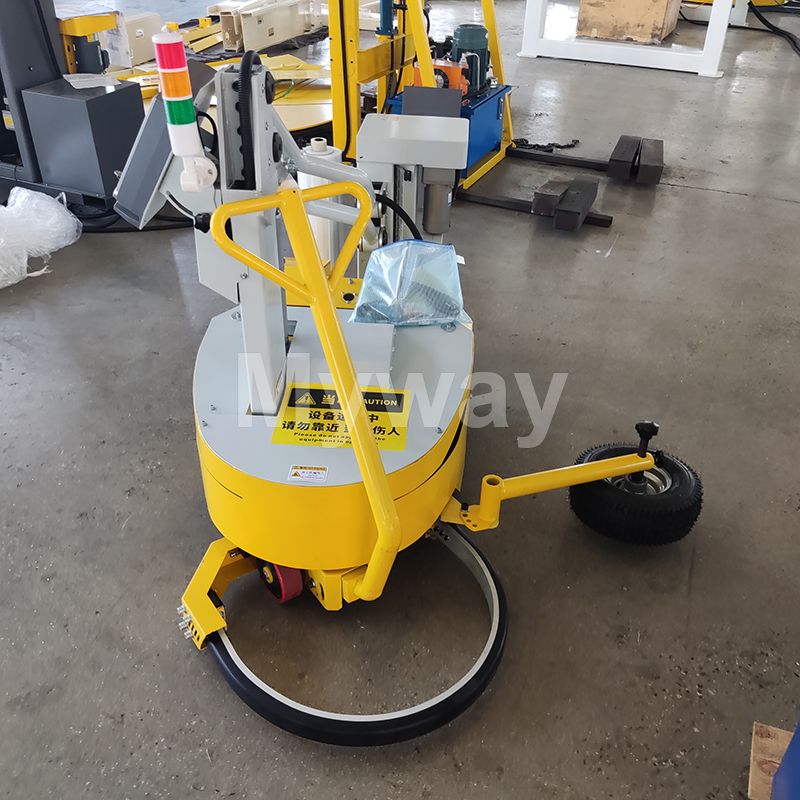 mobile stretch wrapping machine