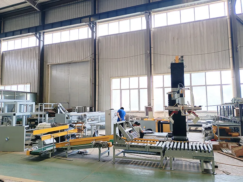 single column palletizer