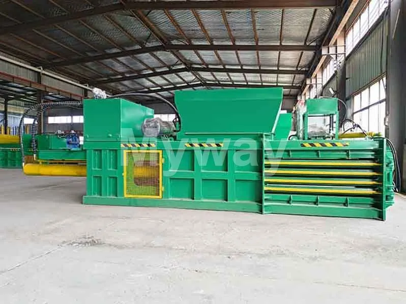 automatic horizontal baler,Cardboard baling machine