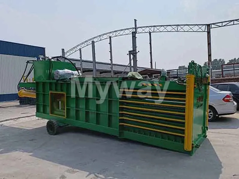 Fully Automatic Horizontal Baler for Efficient Cardboard Recycling