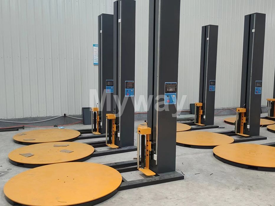 Efficient Turntable Pallet Wrapper for Optimized Packaging Solutions
