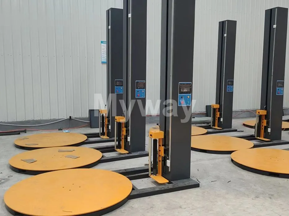 Automatic Turntable Pallet Wrapping Machine
