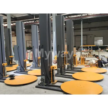 Automatic Turntable Pallet Wrapping Machine
