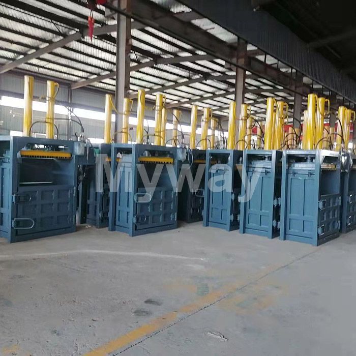 Carton Plastic Bottles Press Baler Machine