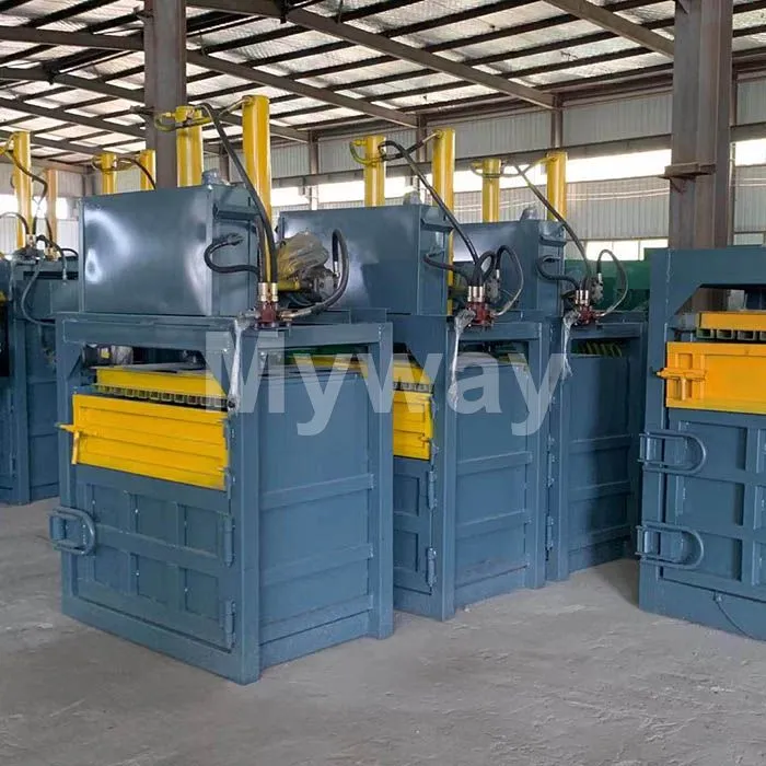 Efficient Vertical Baler for Waste Paper Recycling