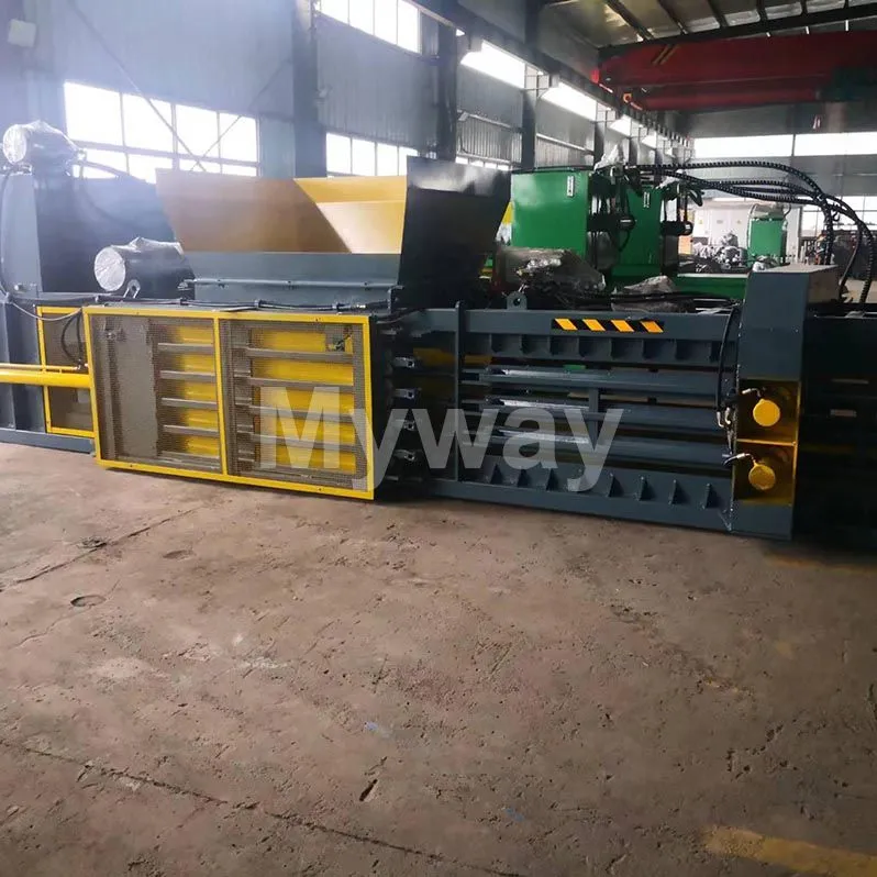 Boost Scrap Management with Baling Machines