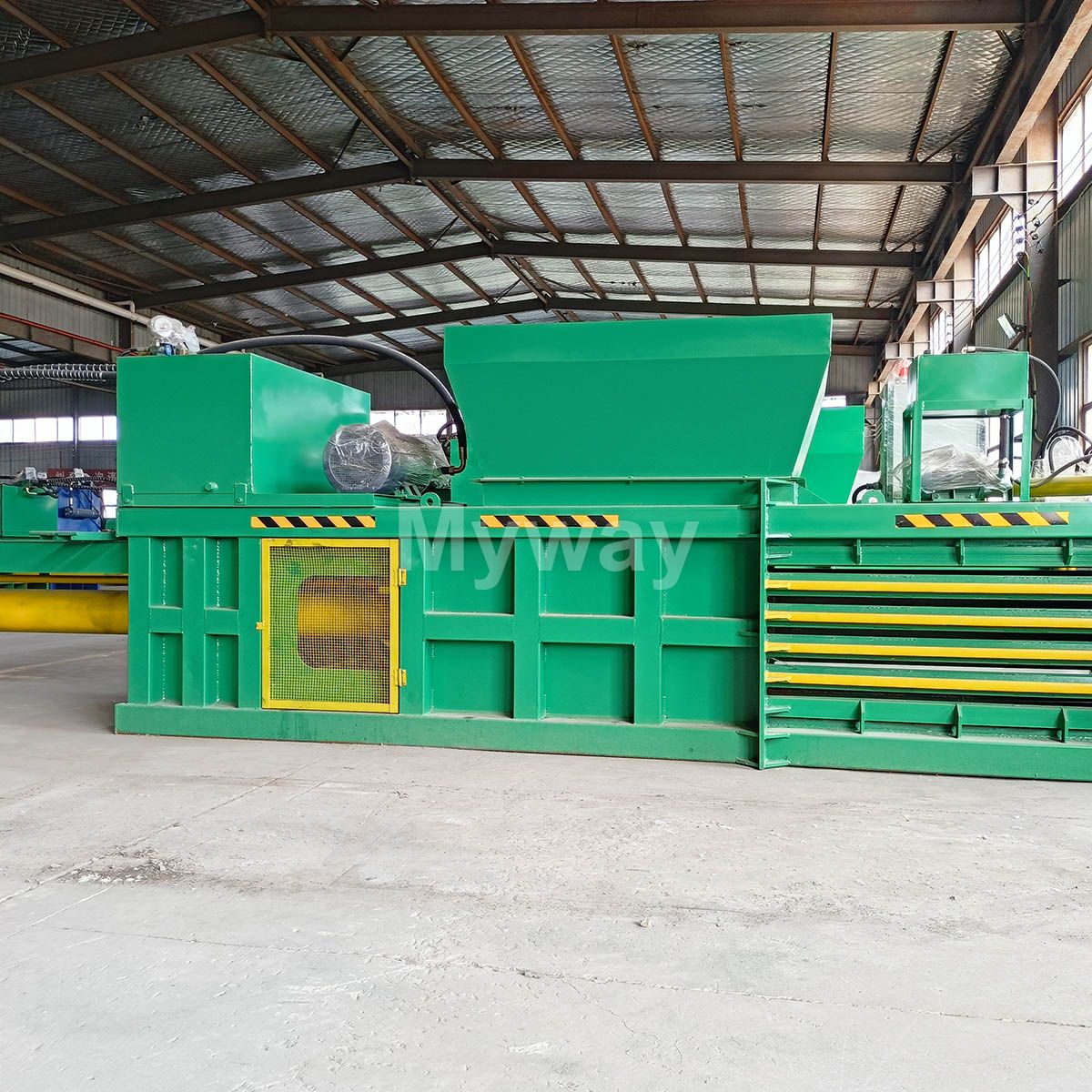 Waste Paper Recycling Baler Machine