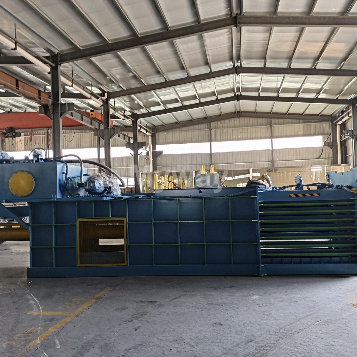 Horizontal Hydraulic Waste Cardboard Press Baler